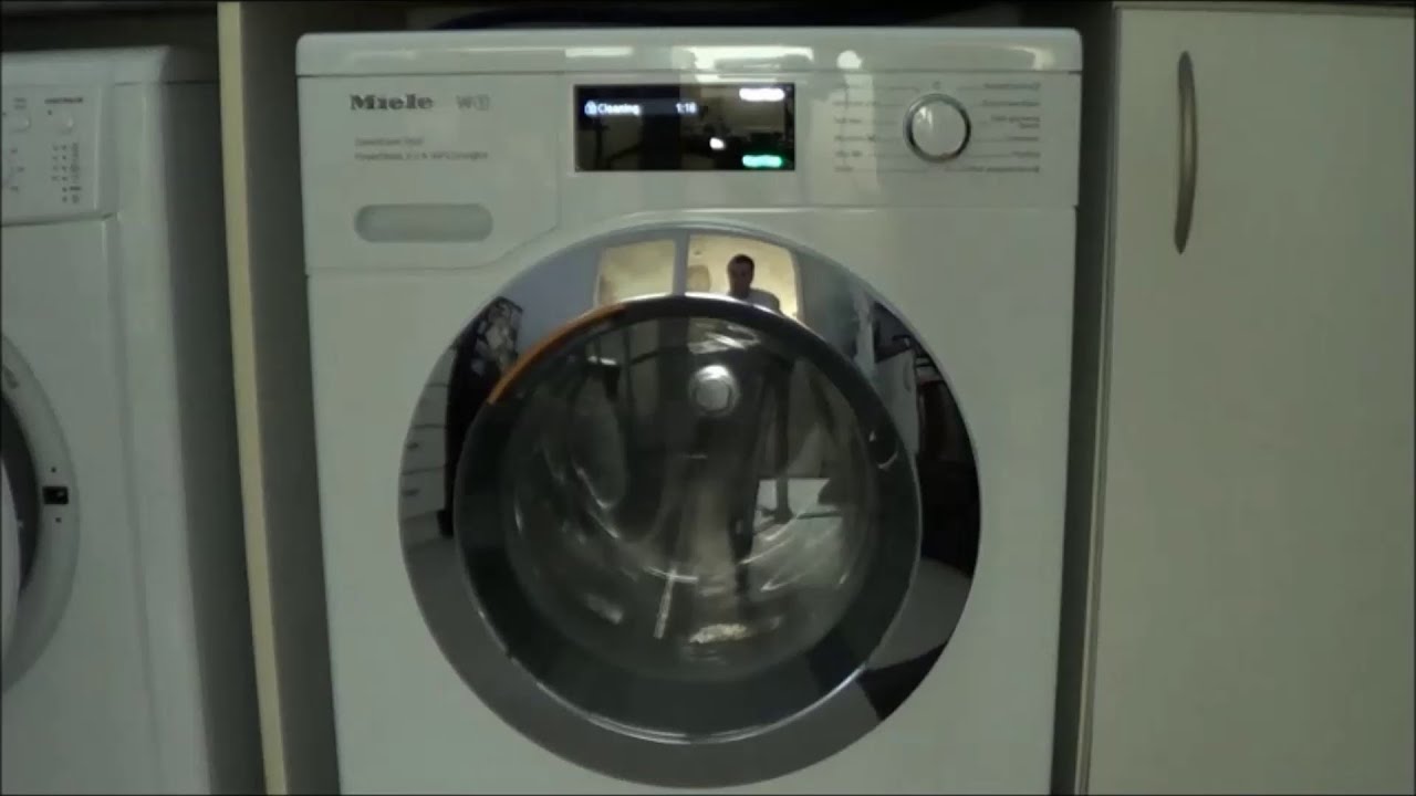 my Miele W1 WCH360 speedcare 1600, on a intensive clean machine 85 and ...