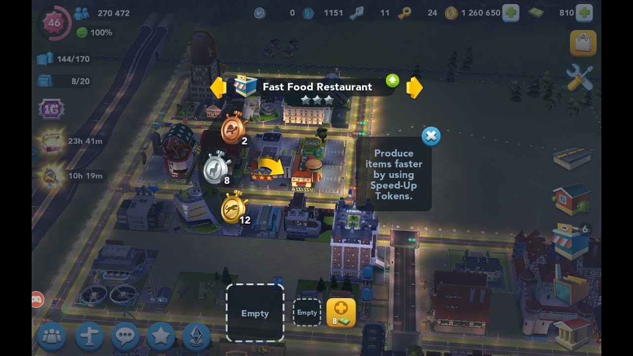 Tips and Tricks for using your speed up tokens in sim city build it ...