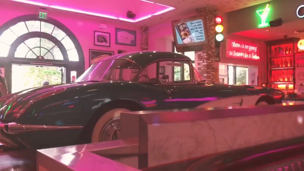 Lunch Adventure at Corvette Diner - YouTube
