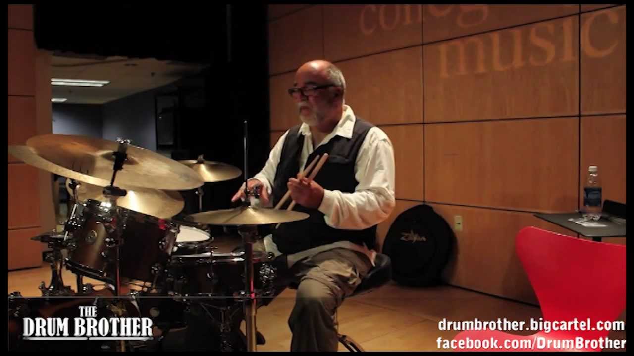 Peter Erskine - Drum Lesson ( weather report, diana krall, pat metheny ...