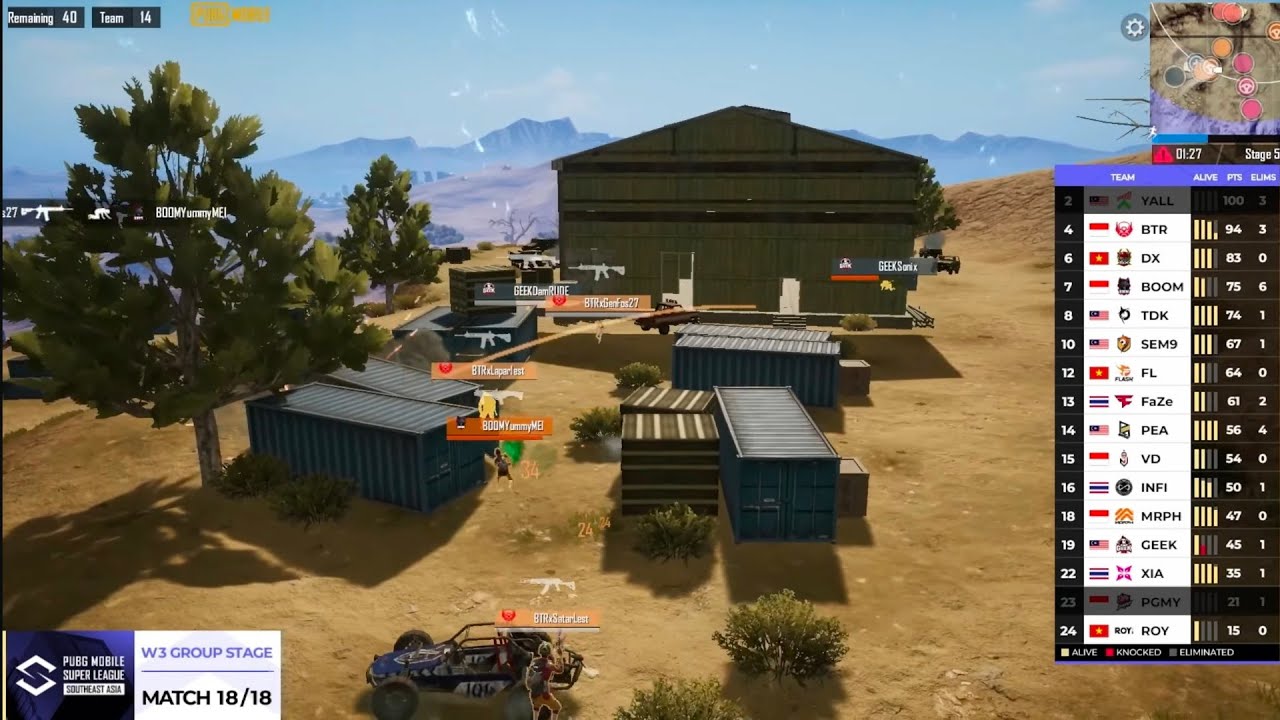 PMSL SEA W3D3 Match 18/18 - YouTube