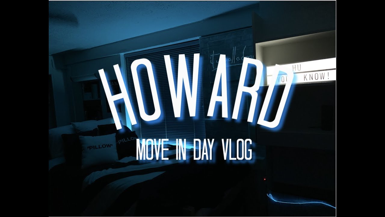 Howard University Move In Day/Dorm Tour Vlog | Drew Hall 2019 - YouTube