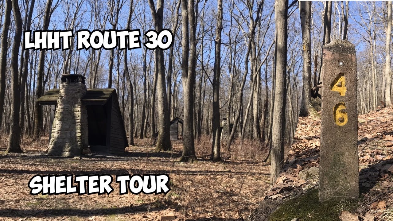LHHT Route 30 Shelter Tour - YouTube