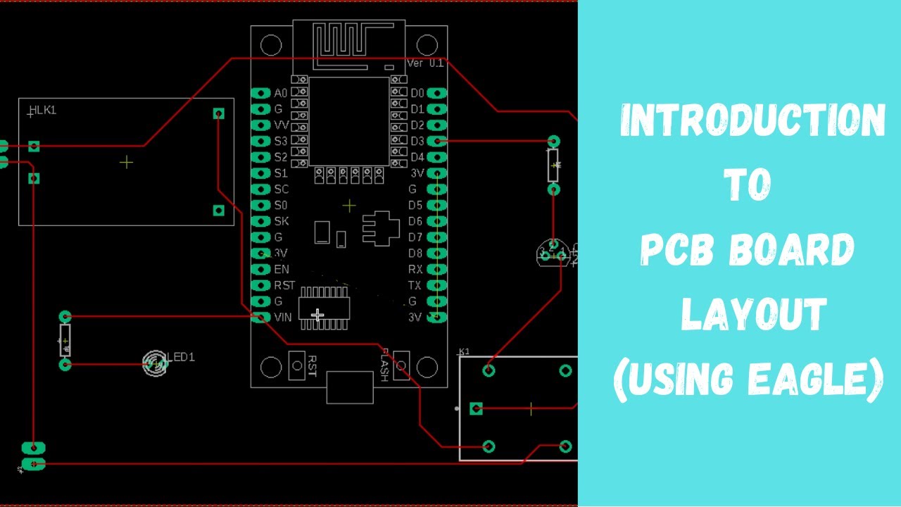 PCB Designing | Part 3:Printed Circuit Board Layout - YouTube