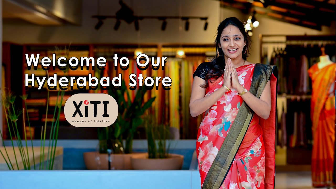Welcome to Our Hyderabad Store || Xiti Hyd || Designer sarees ...