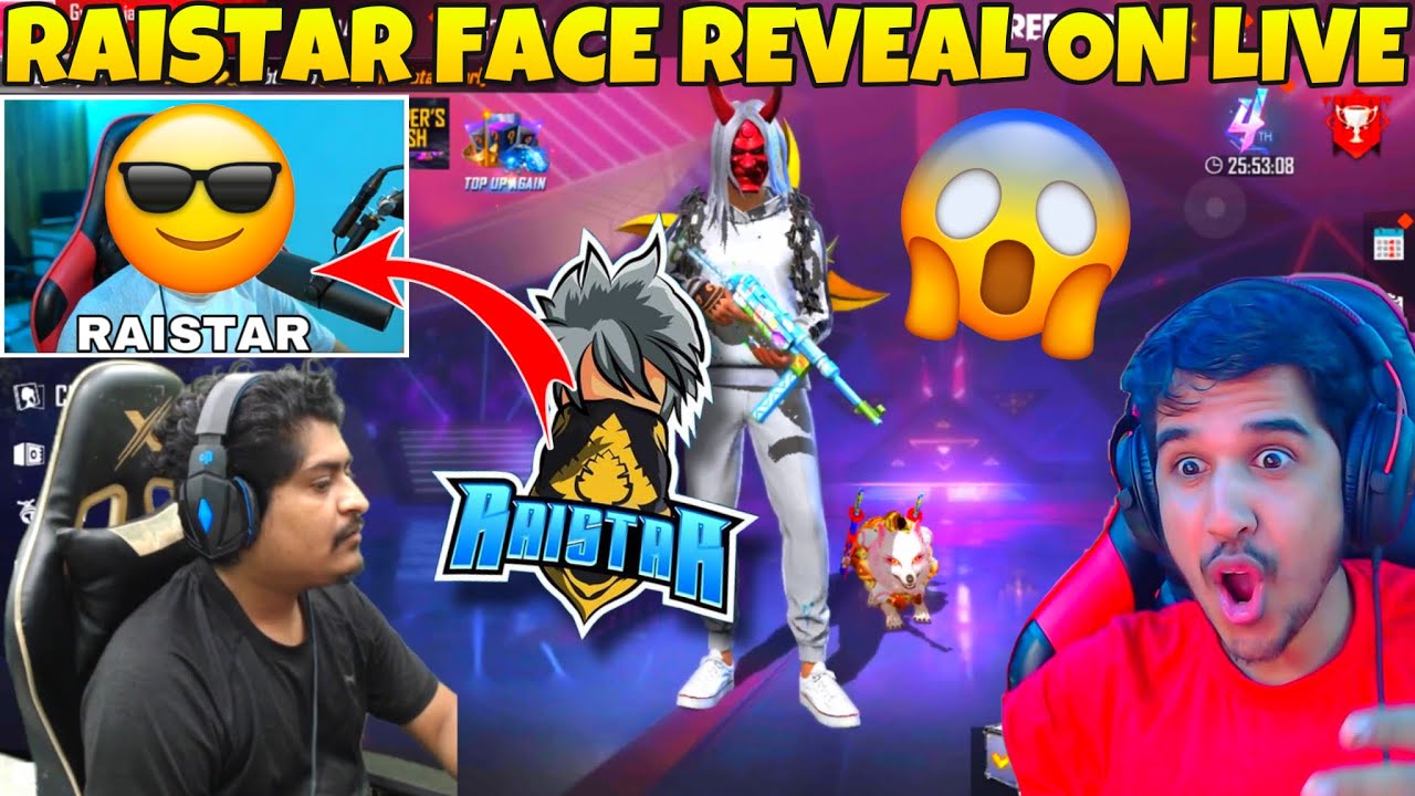 Gyan Gaming Mistakely Reveal Raistar Photo On Live | Raistar Face ...