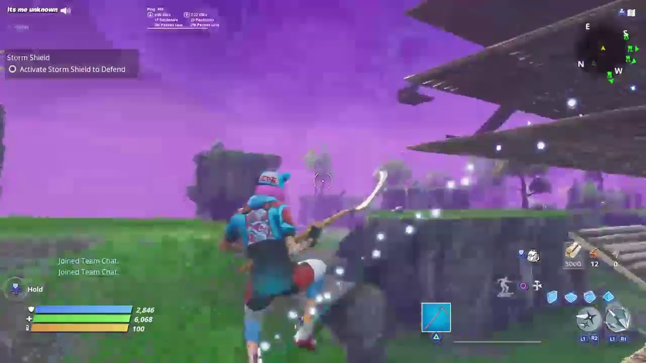 Fortnite save the world. Building a glitched homebase - YouTube