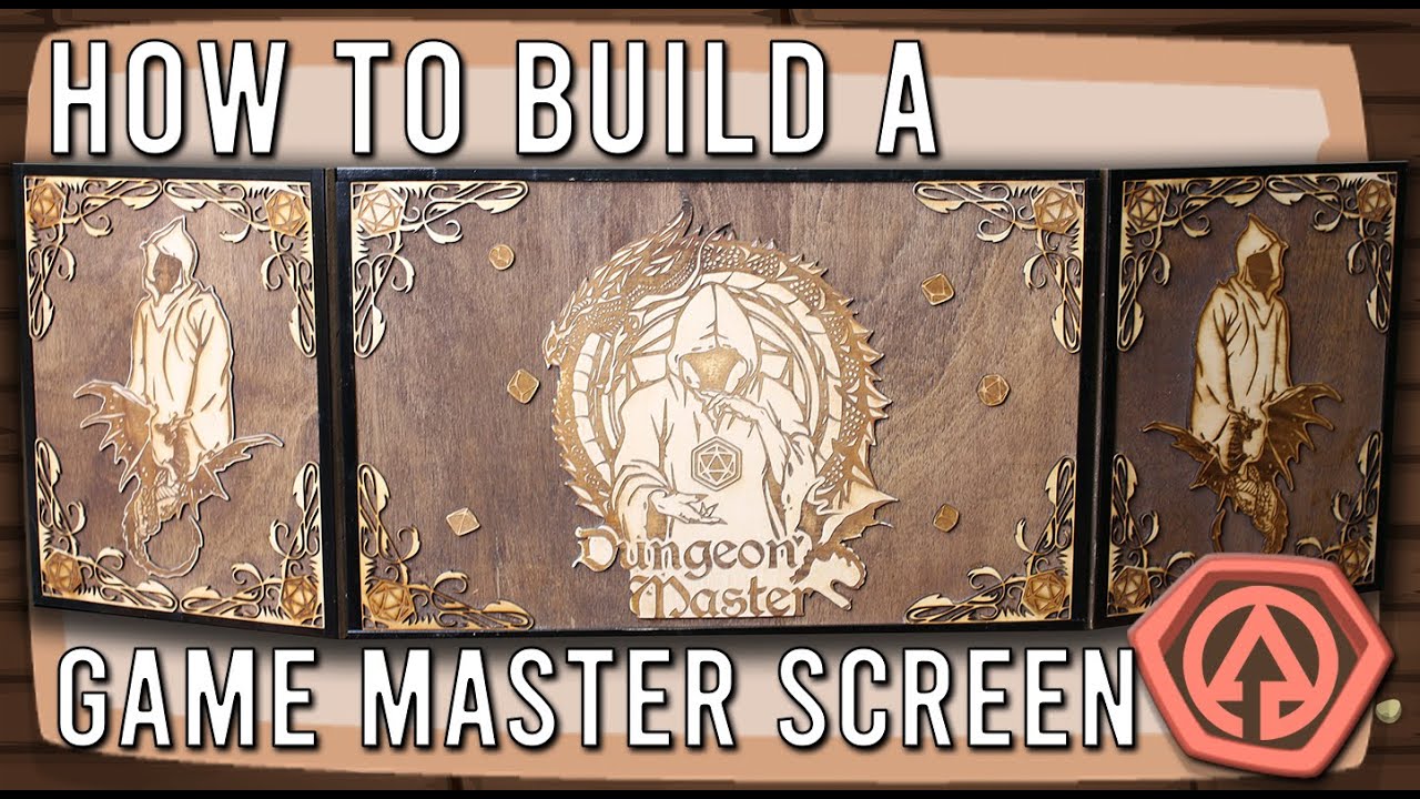 Build a Game Master Screen | Level Up Crafting | Land of Prova - YouTube
