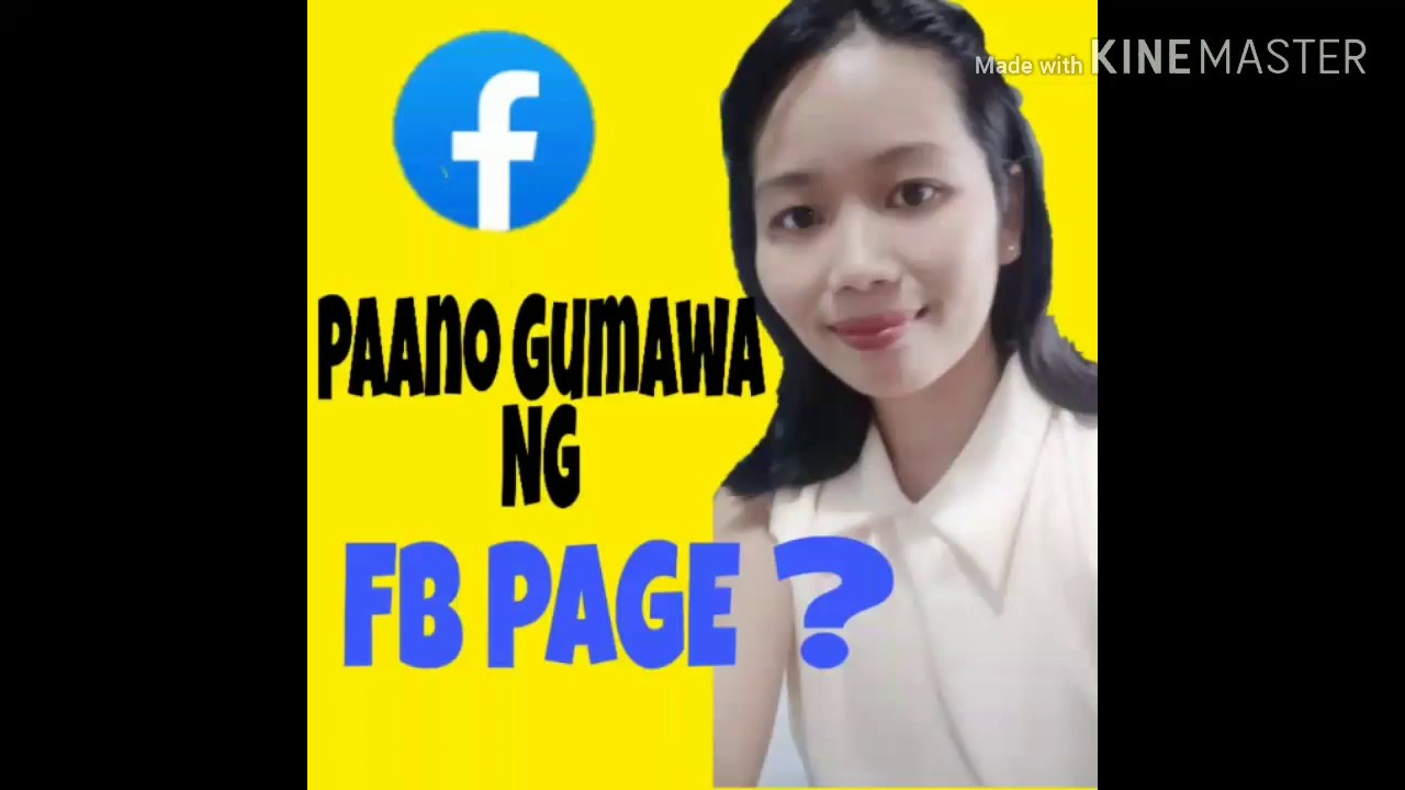Paano Gumawa Ng FB Page? 2020 - YouTube