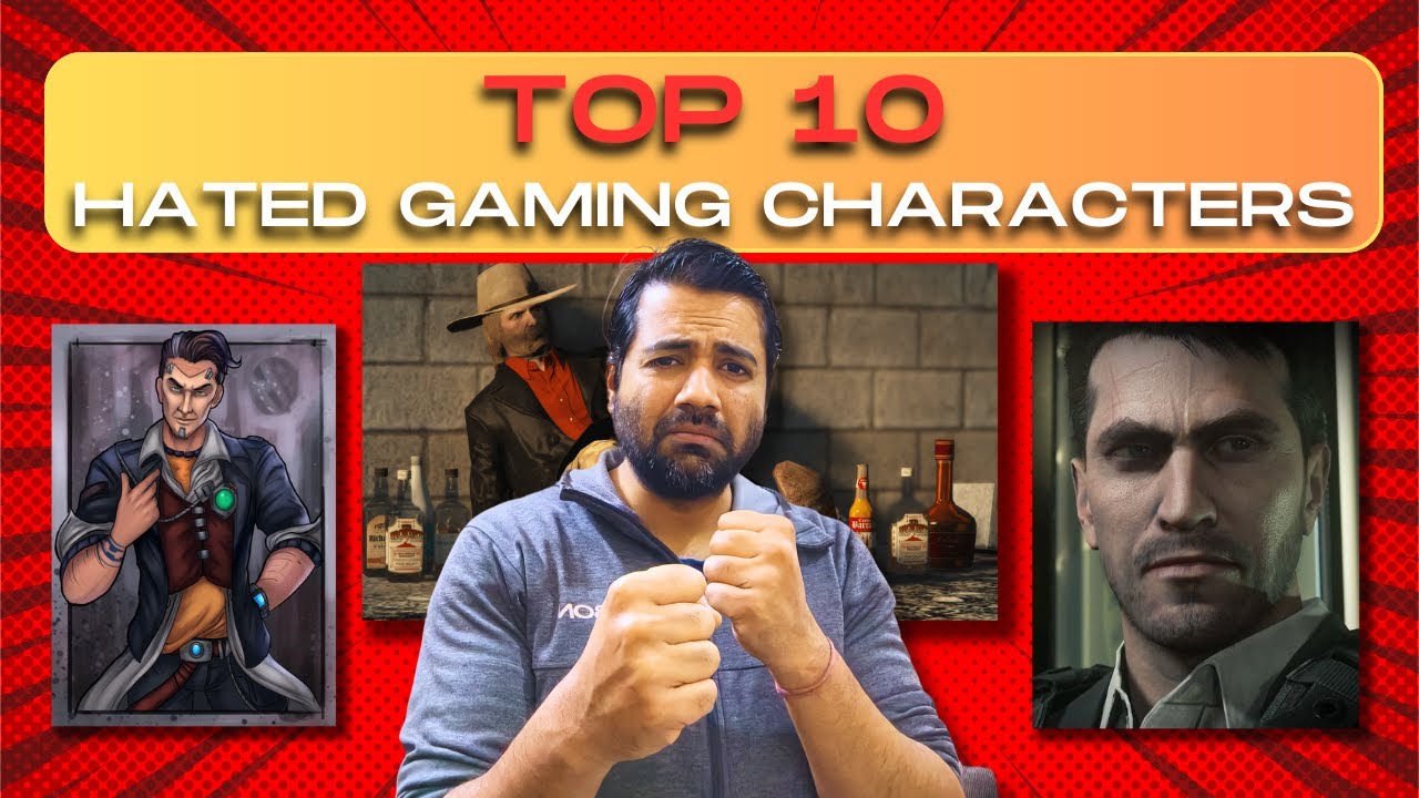 TOP 10 MOST Hated Gaming Characters 😠 - YouTube
