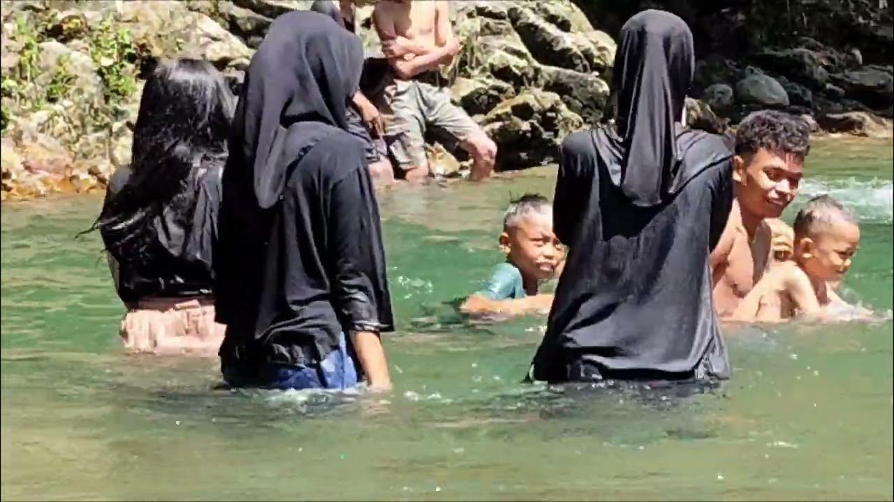 MANDI MANDI DI BENDUNGAN TOLI TOLI - YouTube