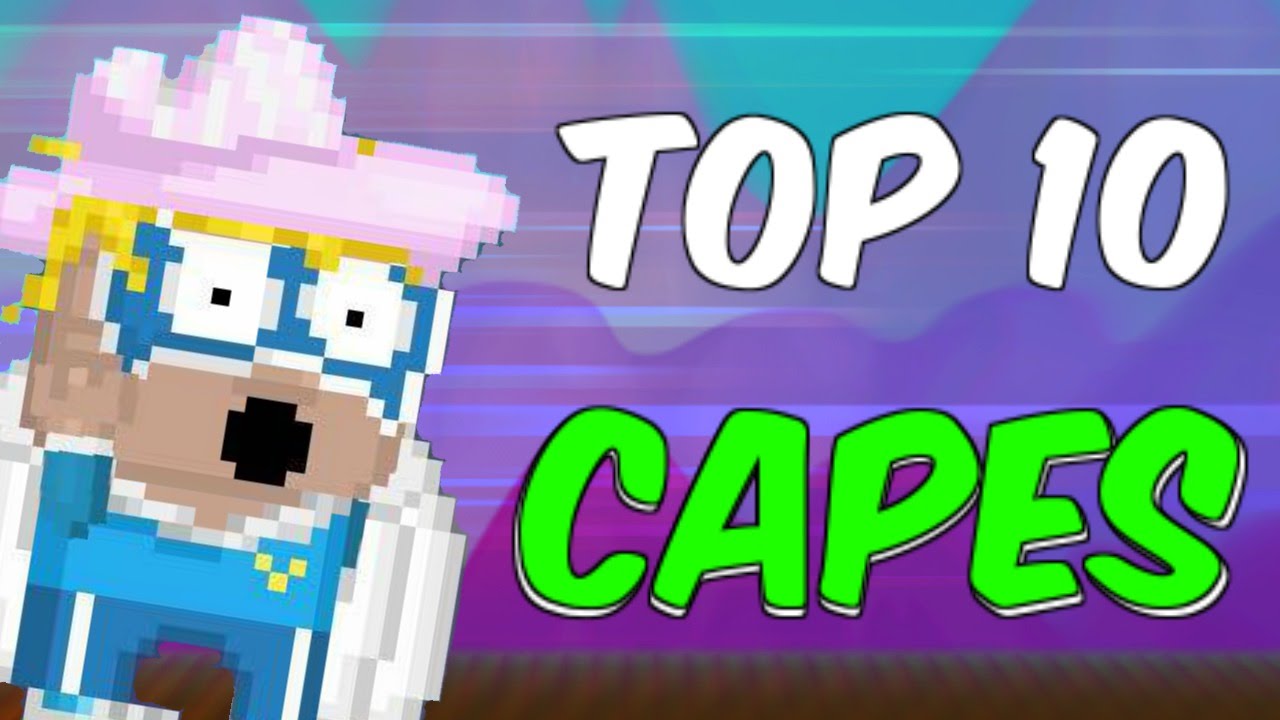Growtopia - My Top 10 Capes - YouTube
