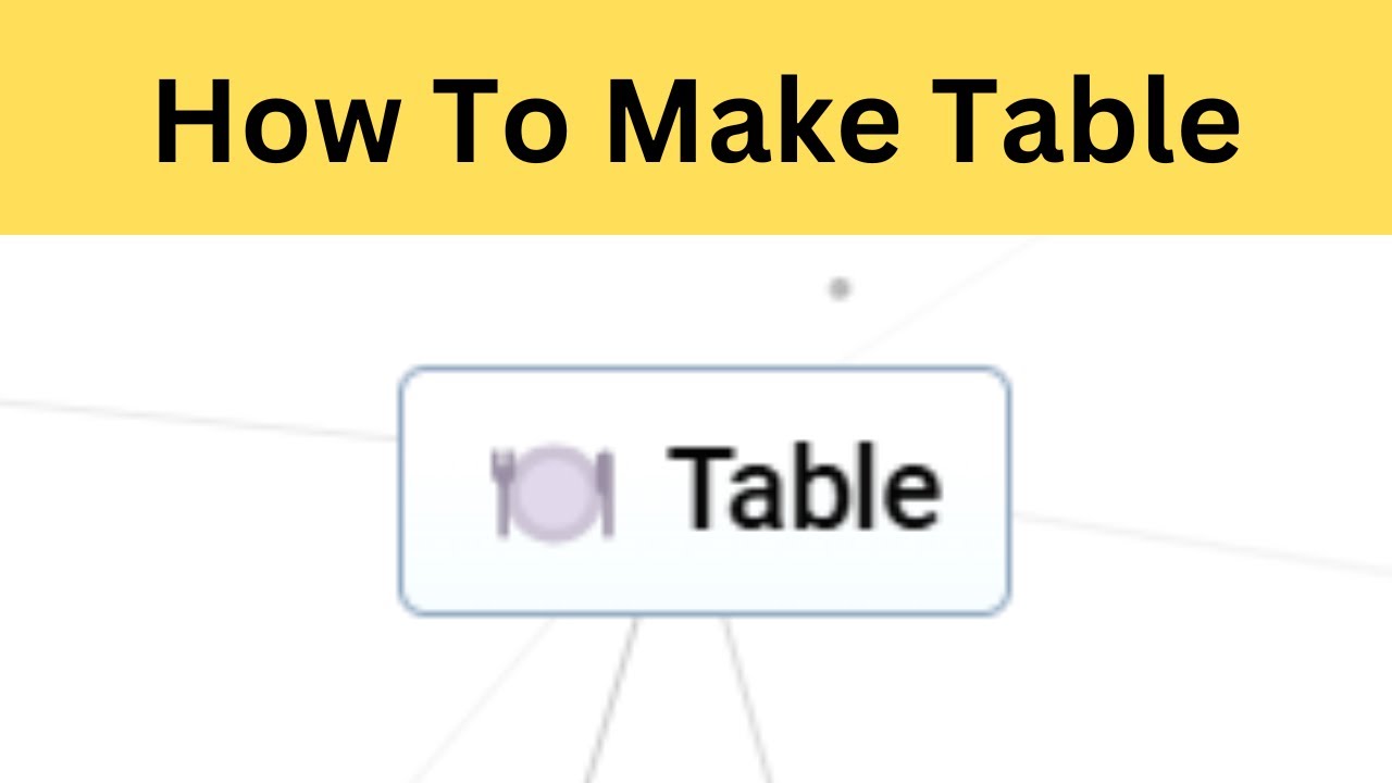 How to make table in infinite craft! - YouTube