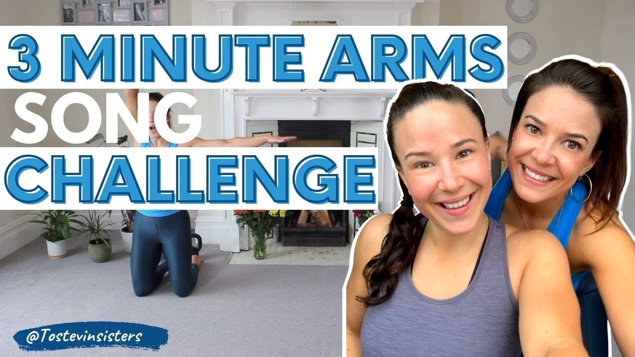 3 MINUTE ARMS SONG CHALLENGE WORKOUT | Quick Tone Arms - YouTube