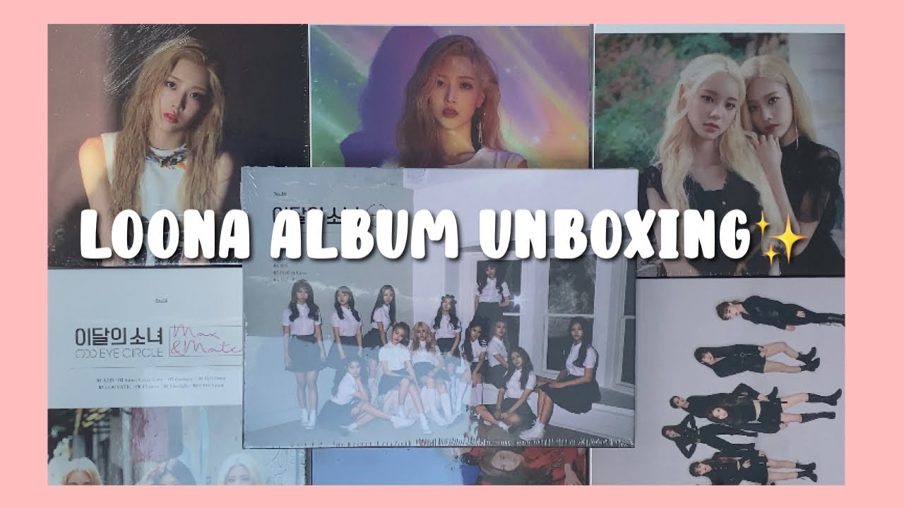 unboxing 7 loona albums to start my collection!! - YouTube