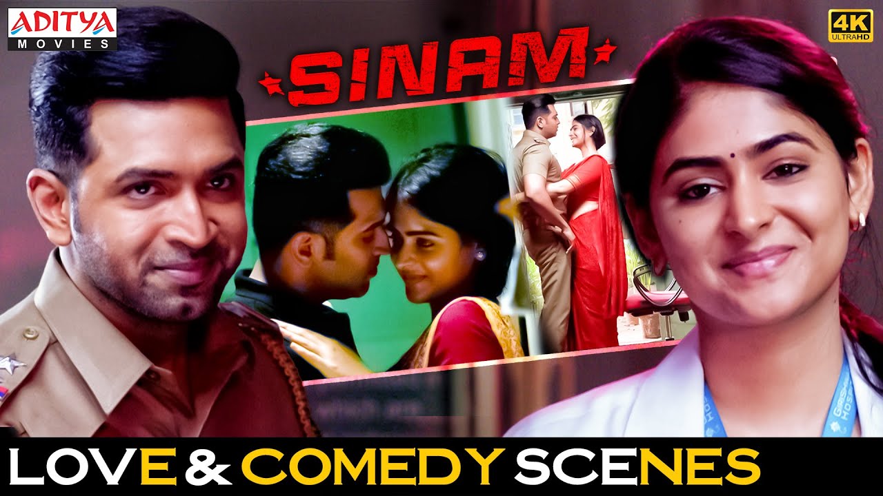 "Sinam" Movie Love & Comedy Scene | Hindi Dubbed Movie | Arun Vijay | Pallak Lalwani | Aditya ...