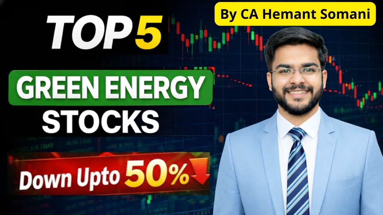 Top 5 Renewable Energy Stocks (2026) 📉 | Best Green energy stocks to ...