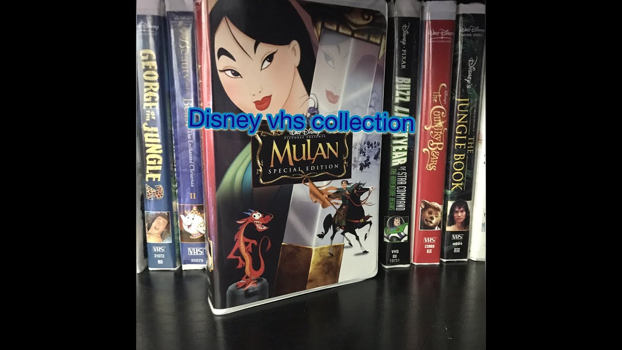 Disney VHS collection part 2 - YouTube