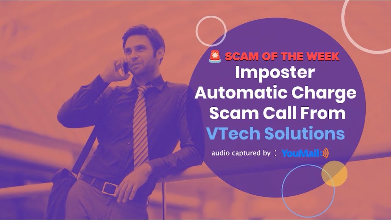 VTech Solution Automatic Renewal Scam Call - YouTube