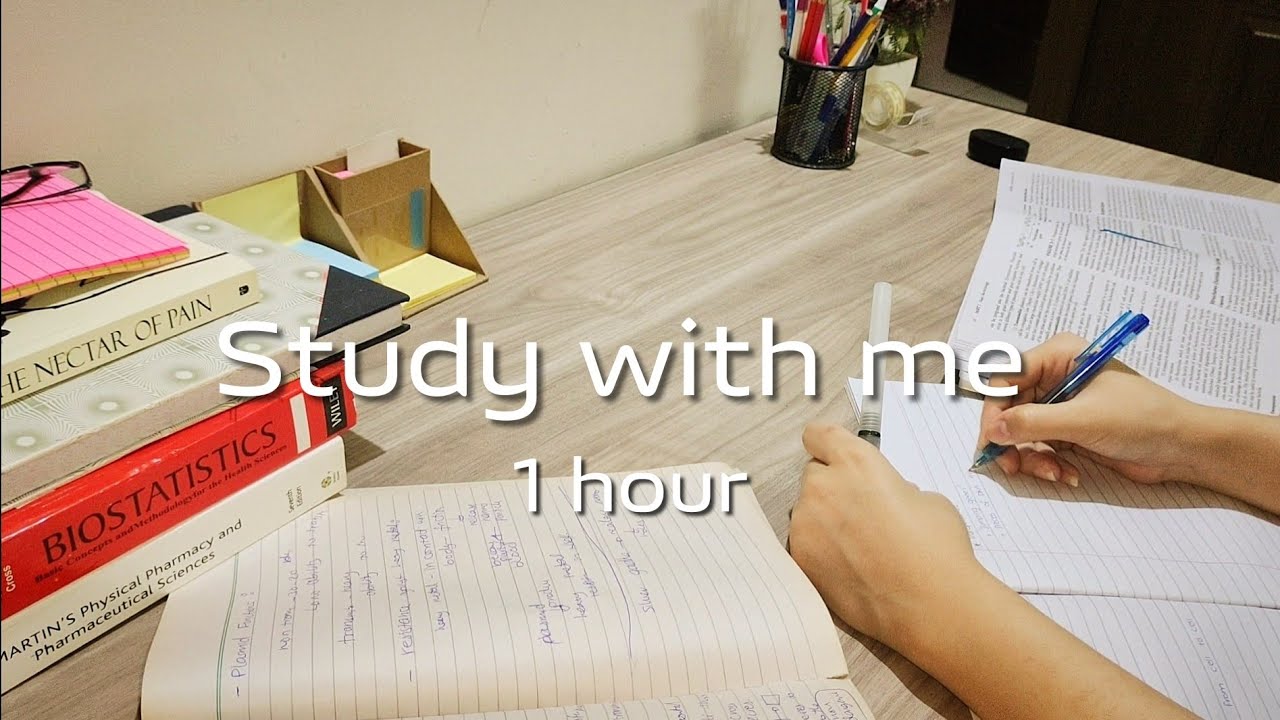 Study With Me [1 hour] - YouTube