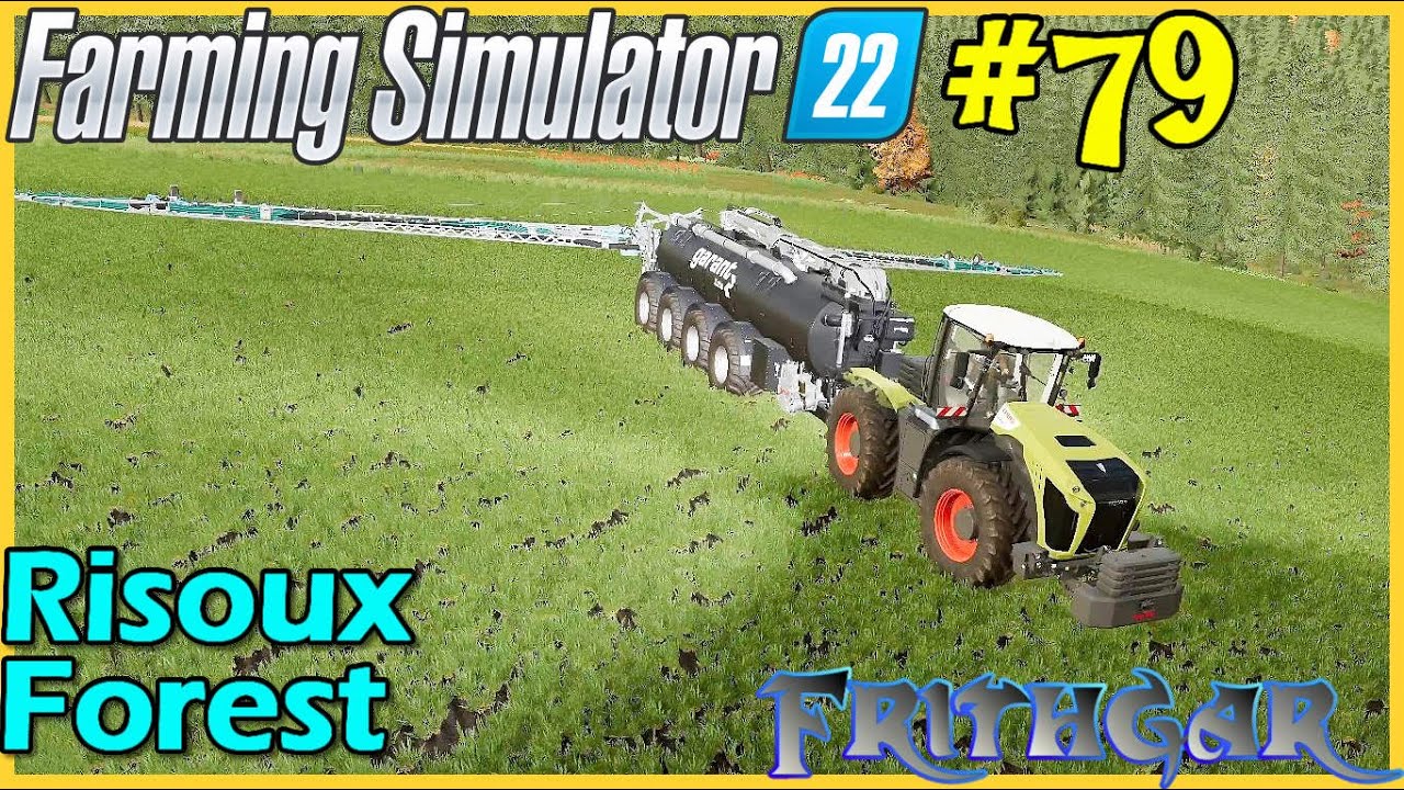 Let's Play FS22, Risoux Forest #79: Fertilising The Barley! - YouTube