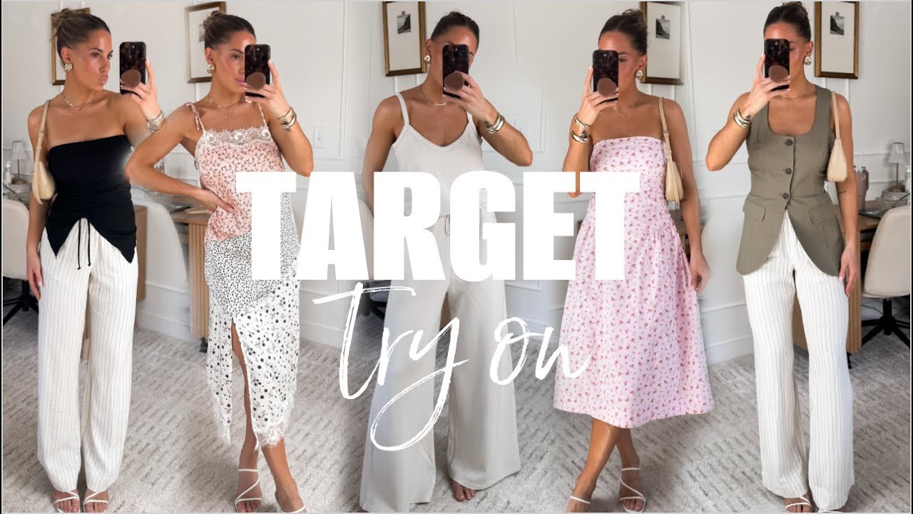HUGE TARGET HAUL | SUMMER TRY ON - YouTube