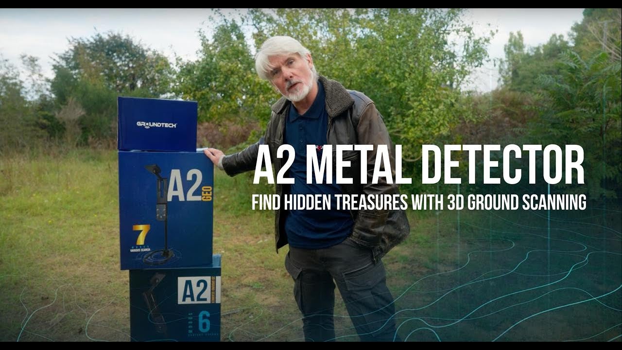 A2 Metal Detector: Find Hidden Treasures with 3D Ground Scanning - YouTube