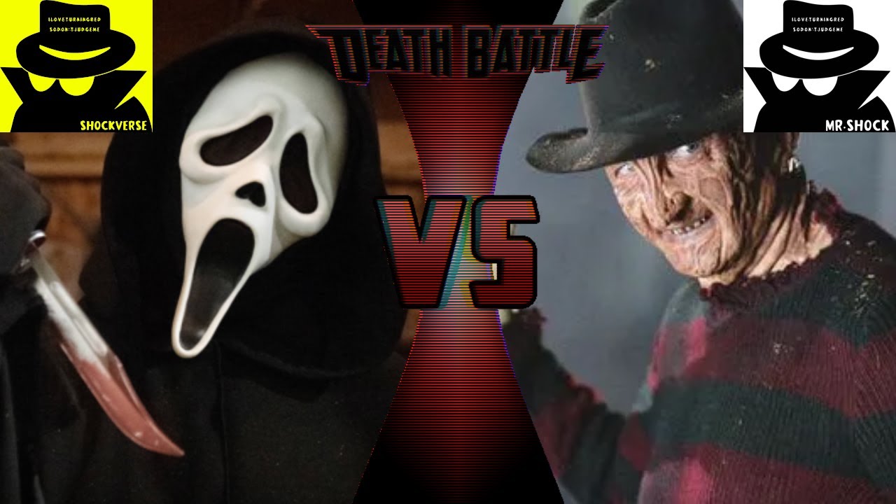 Ghostface Vs. Freddy Krueger - YouTube