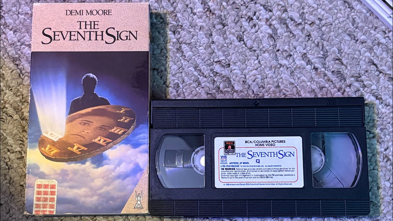 Opening To The Seventh Sign 1988 Vhs (Redo) - YouTube