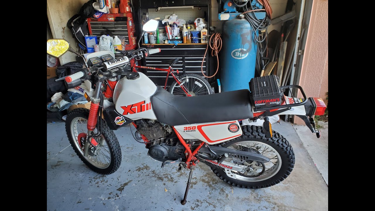 Yamaha XT350 Enduro Test Ride After Fork Service Pt1 - YouTube
