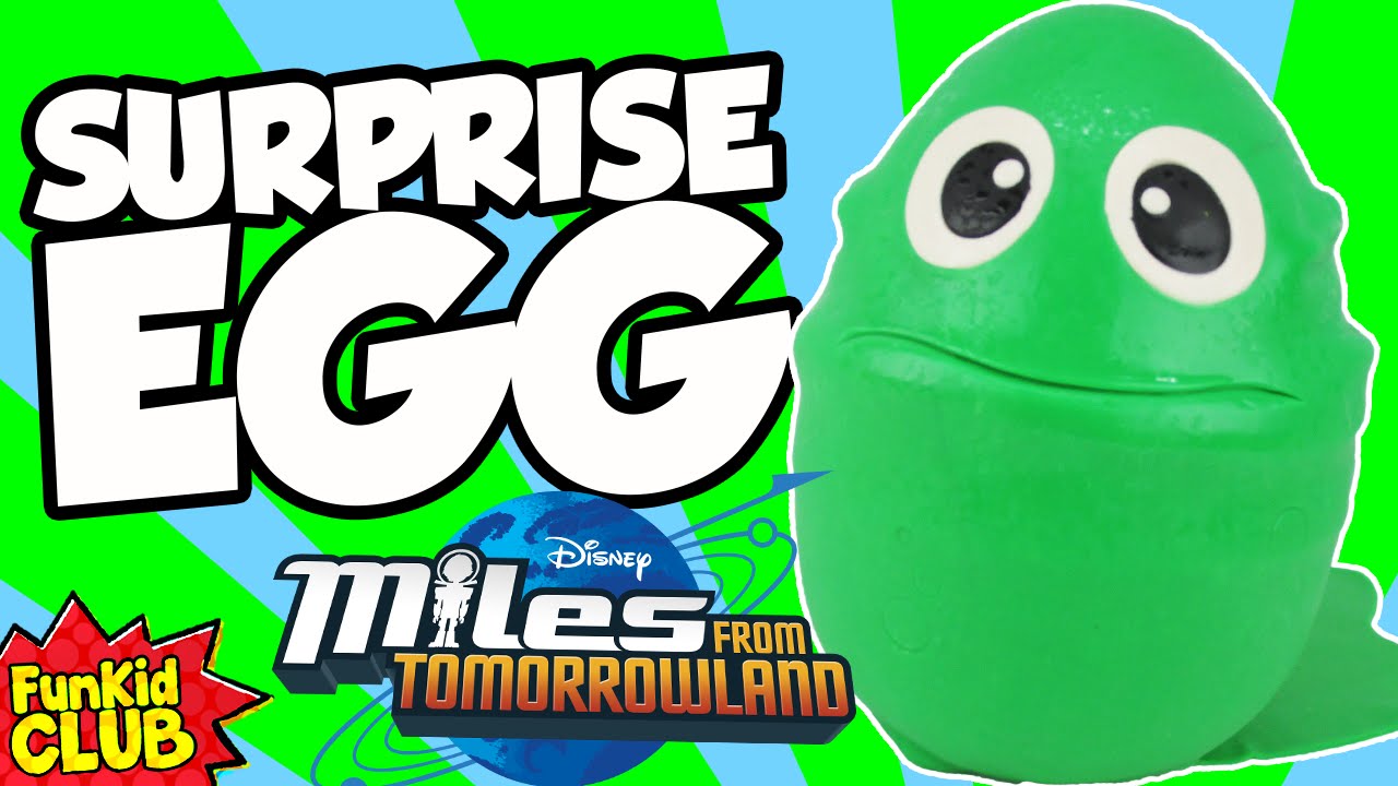 MILES FROM TOMORROWLAND!! It's BLODGER! Play-Doh Surprise Egg! Is ...