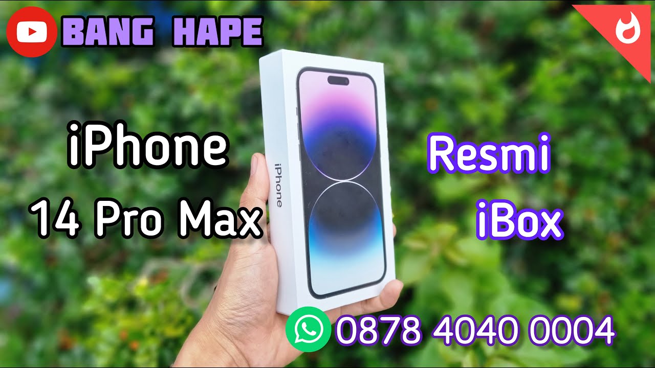 (sold) Green Peel 🤩 Review iPhone 14 Pro Max 256gb resmi iBox di Bang ...