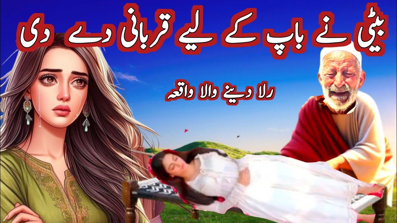 Beti Ne Baap K Ly Qurbani Day Di Aur Baap Ne Beti Se Kiya Salok Kiyabaap Beti Ki Kahani Youtube
