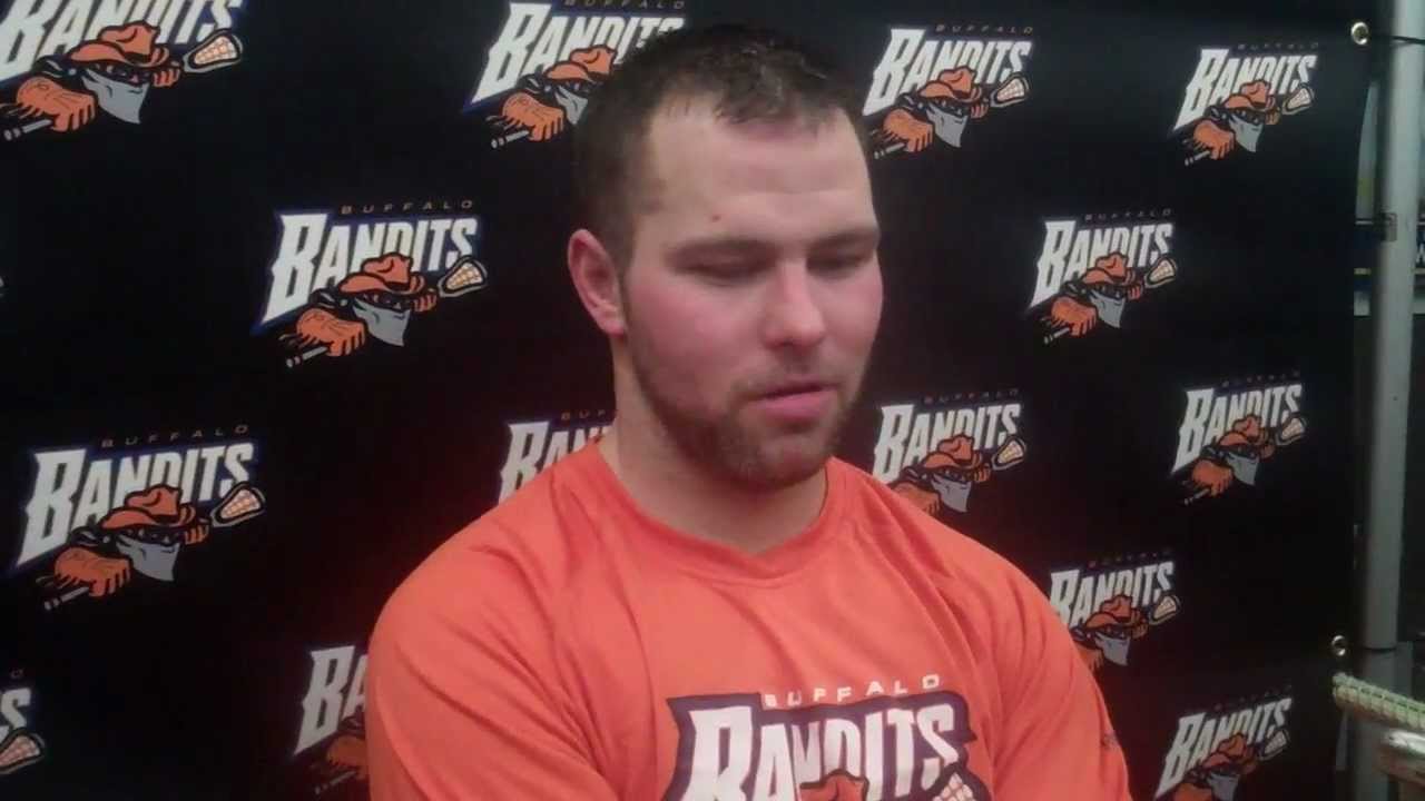 Chad Culp - Buffalo Bandits Post-Game Interview (1/27/11) - YouTube