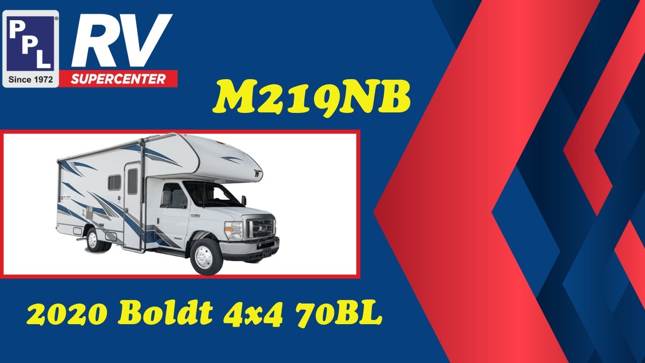 2020 Winnebago Boldt 4x4 70BL - short - YouTube