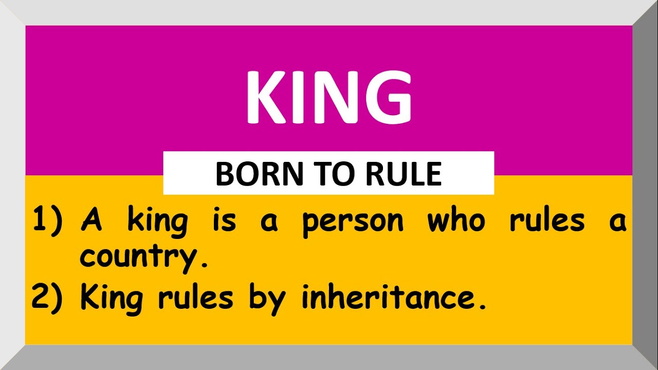 10 Lines On King In English Few Lines On King Few Sentences About 10-lines-on-king-in-english-few-lines-on-king-few-sentences-about