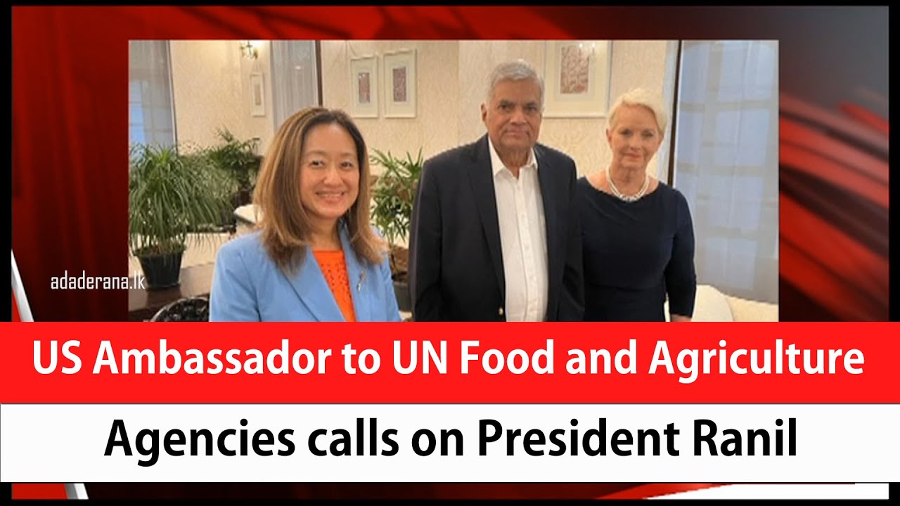 US Ambassador to UN Food and Agriculture Agencies calls on President ...