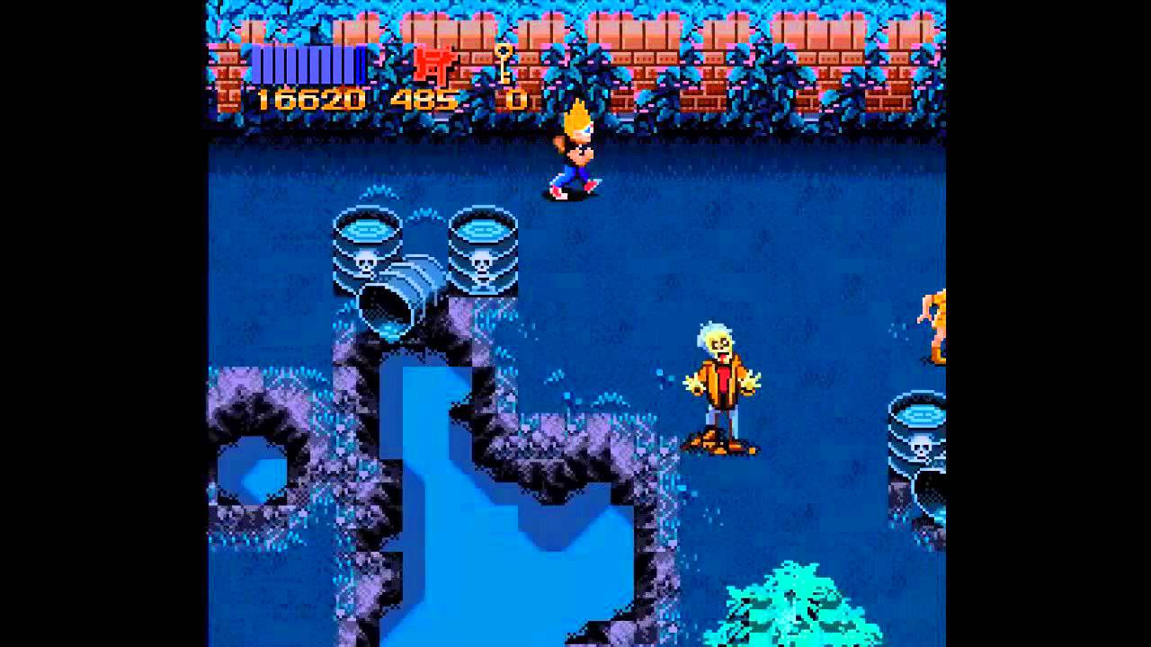 Zombies Ate My Neighbors ... (SNES) 60fps Gameplay - YouTube