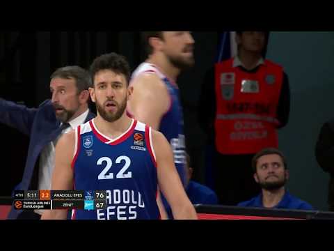 14.11.2019 / Anadolu Efes - Zenit / Vasilije Micic