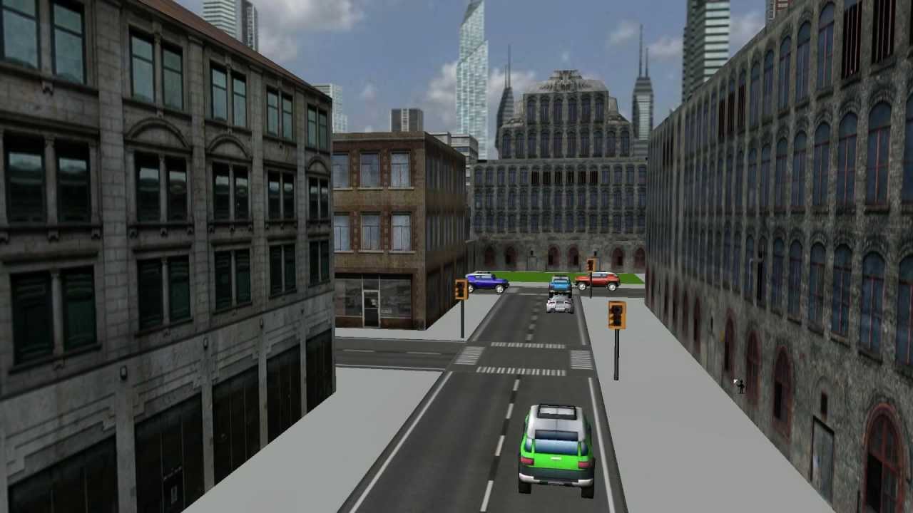 MATISSE: A Multi-Agent based Traffic Simulation System - YouTube