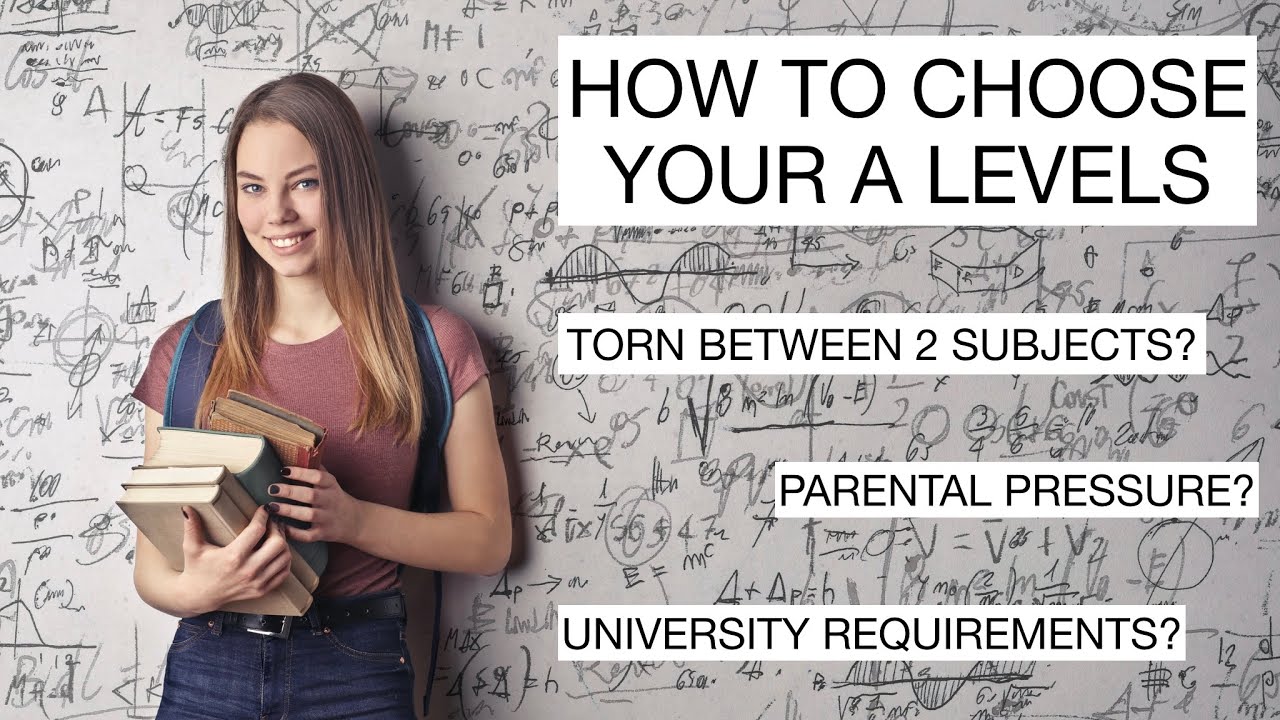 How to choose your A level options - preparing for sixth form - YouTube