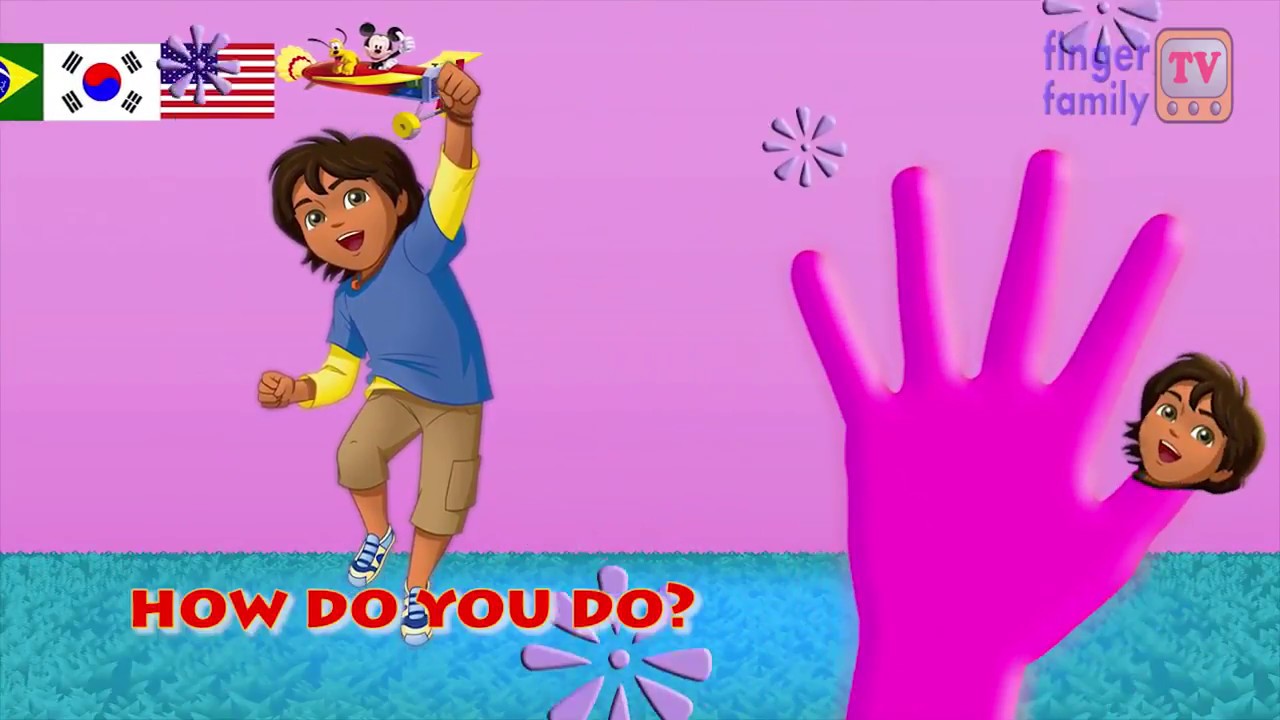 Dora and Friends Finger Family Song - YouTube