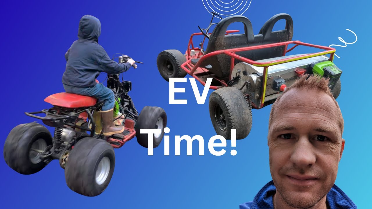 Quad & Go Cart Electric Conversion - Part 2 - YouTube
