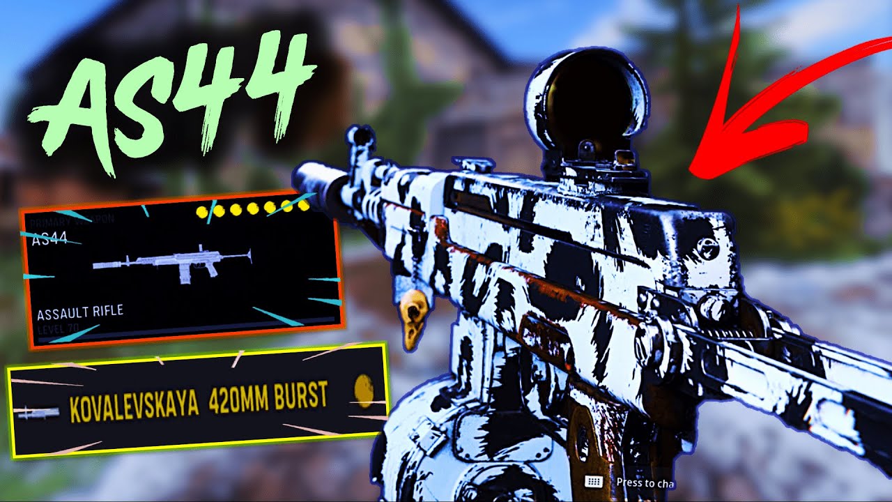 The Burst AS44 is TOO GOOD (Best AS44 Class Setup) | Vanguard - YouTube