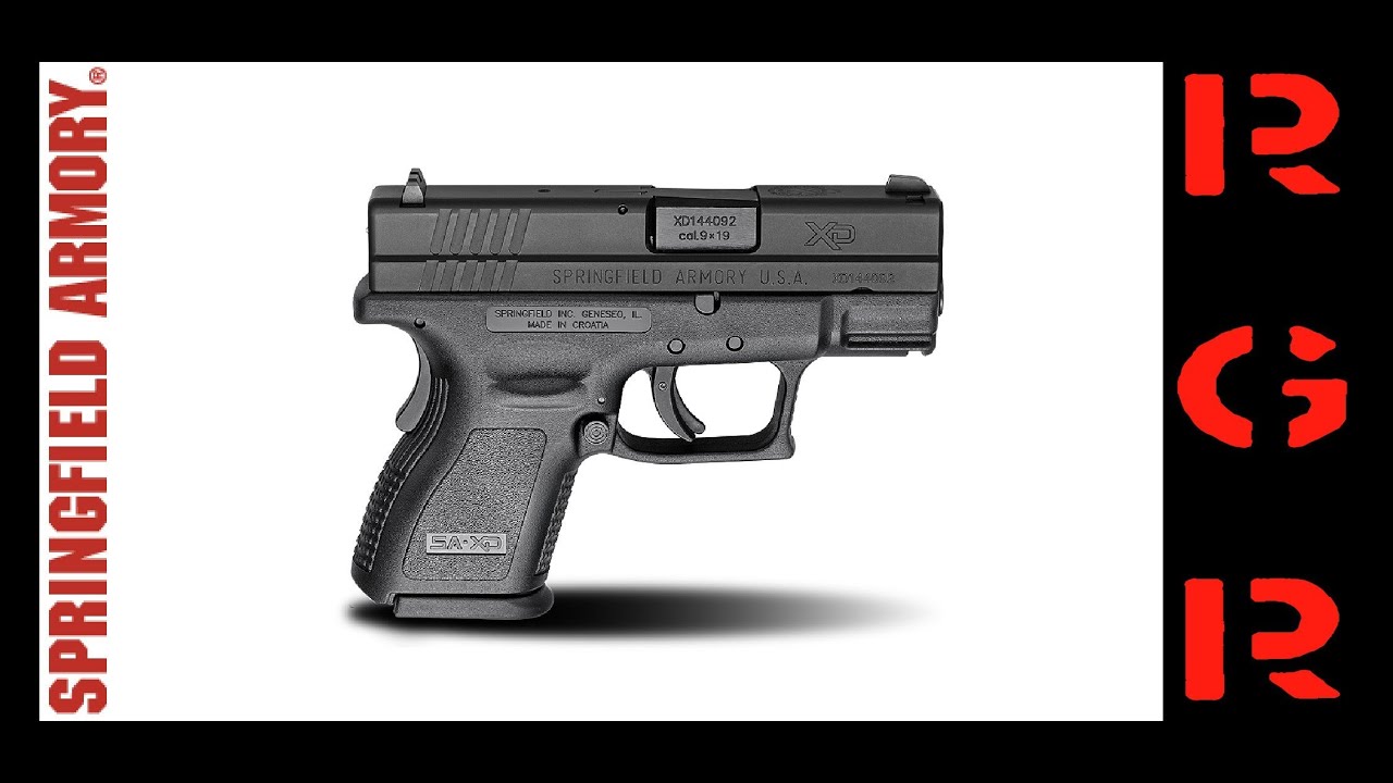 Springfield Armory XD Sub Compact 9mm - YouTube