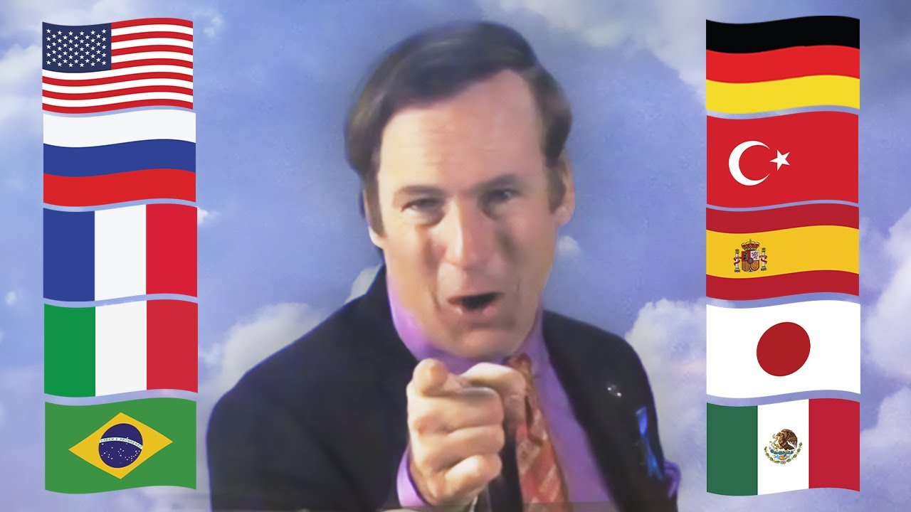 Saul Goodman Productions in different languages | Better Call Saul ...