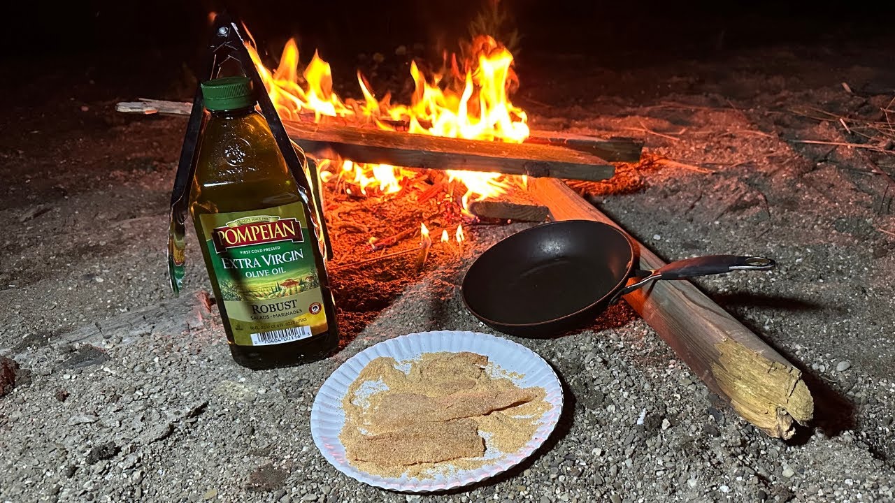 How to Prepare a SIMPLE and DELICIOUS CATFISH on a Campfire. (EP.1 ...