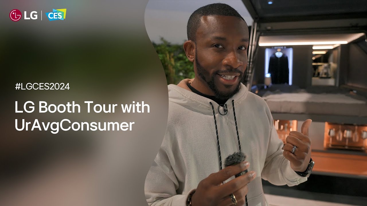 LG at CES 2024 : LG booth tour with UrAvgConsumer I LG - YouTube