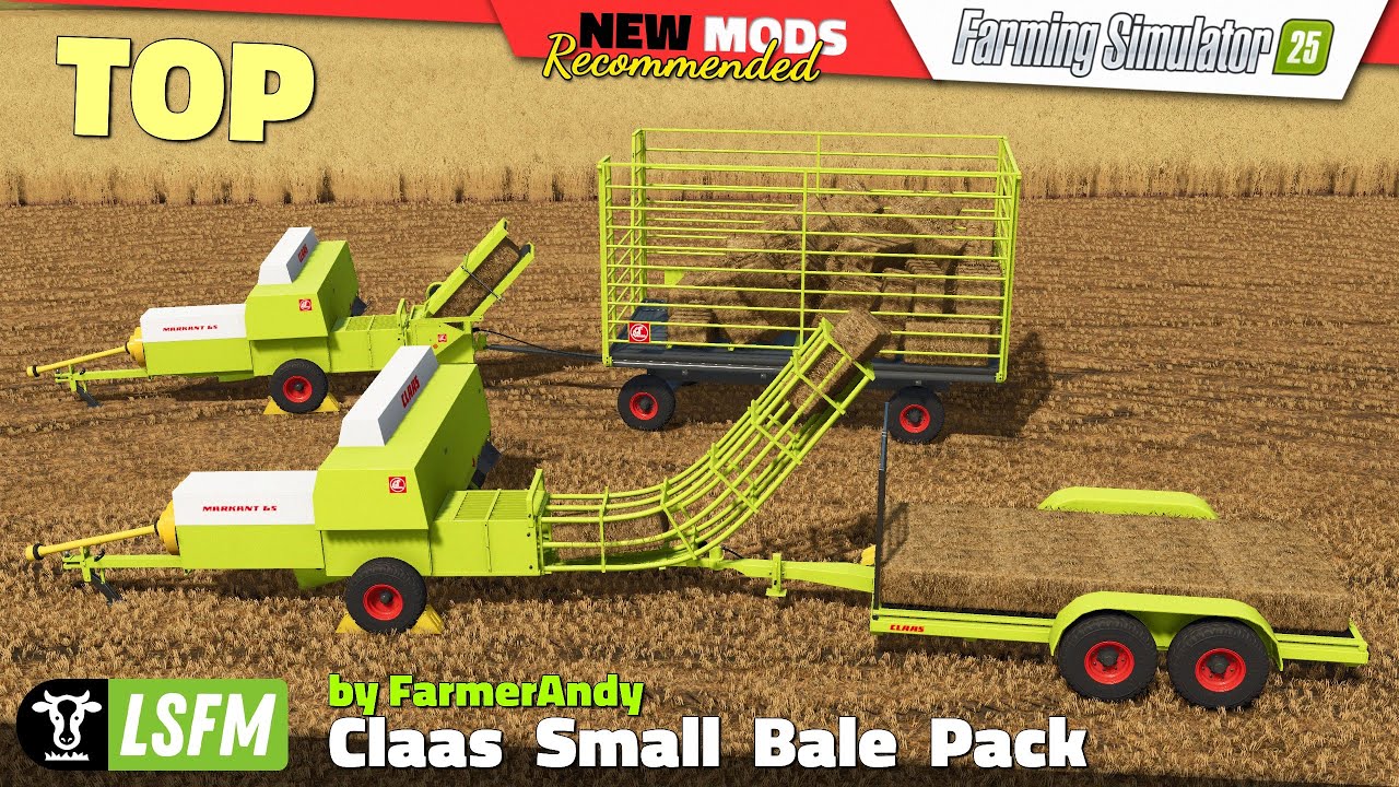 FS25 | CLAAS Small Bale Pack (by FarmerAndy) - Farming Simulator 25 ...
