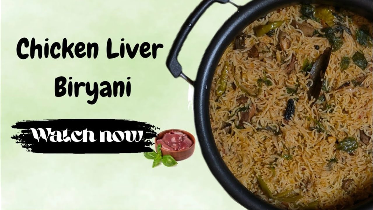 Chicken liver Biryani🍗|#tasteoftelugu #chickenrecipes #sundayspecial # ...